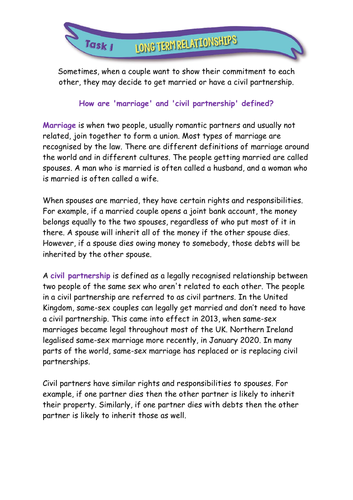 Family + Commitment PSHE | Teaching Resources