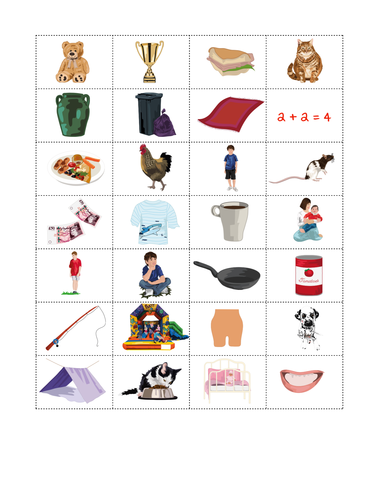 Revise Initial Sounds & Three Letter Words with activity cards (3 ...