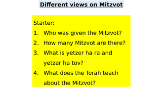 4 Lessons Mitzvot and Moral Principles - Judaism Beliefs and Teachings ...