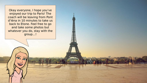 Escape From Paris - virtual escape room | Teaching Resources