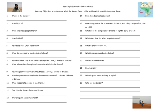 The Sahara Desert, Hostile environments, Investigating Africa's ...