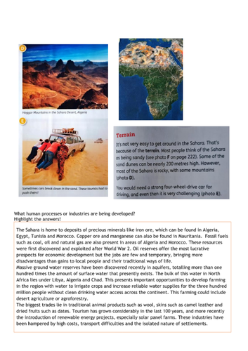 The Sahara Desert, Hostile environments, Investigating Africa's ...