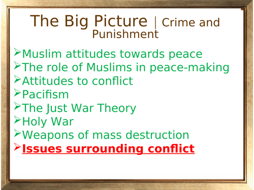 Edexcel GCSE (9-1) Religious Studies Spec B - Peace and Conflict ...