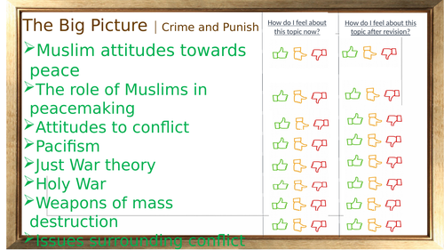 Edexcel GCSE (9-1) Religious Studies Spec B - Peace and Conflict ...