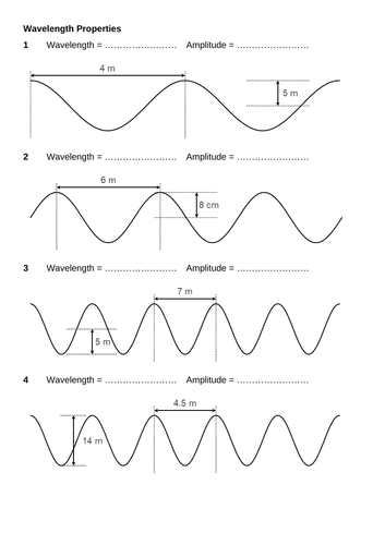Waves Revision (all answers provided) | Teaching Resources