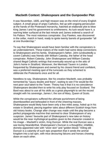Full Scheme of Work: Macbeth AQA GCSE | Teaching Resources