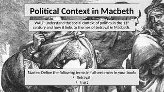 Full Scheme of Work: Macbeth AQA GCSE | Teaching Resources