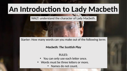 Full Scheme of Work: Macbeth AQA GCSE | Teaching Resources