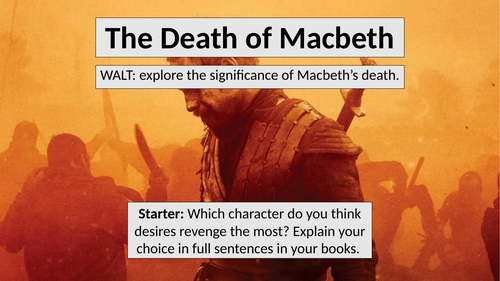 Full Scheme of Work: Macbeth AQA GCSE | Teaching Resources