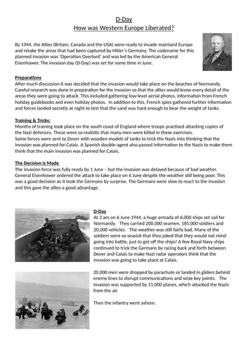 D-Day: How was Western Europe Liberated (Second World War / World War ...