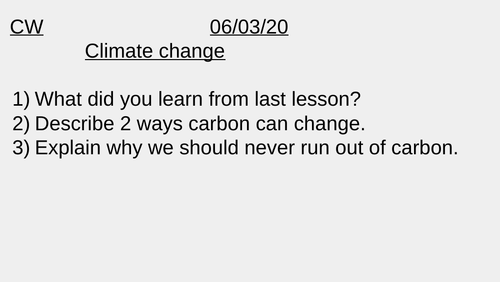 The greenhouse effect, global warming and climate change. | Teaching ...