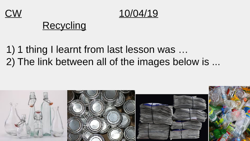 Recycling | Teaching Resources