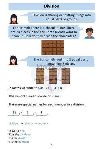 Division: AQA Entry Level 3 Maths | Teaching Resources