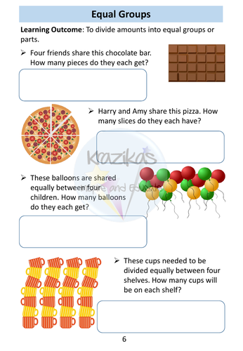 Division: AQA Entry Level 3 Maths | Teaching Resources