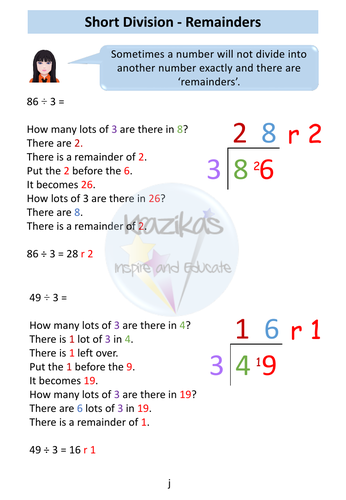 Division: AQA Entry Level 3 Maths | Teaching Resources