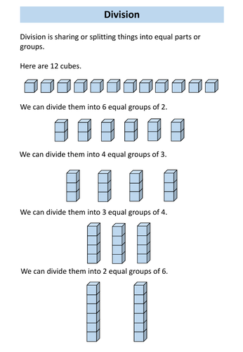Division: AQA Entry Level 3 Maths | Teaching Resources