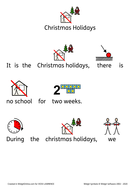 Christmas holidays social story | Teaching Resources
