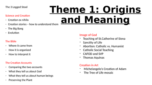 Origins and Meanings GCSE unit of work | Teaching Resources