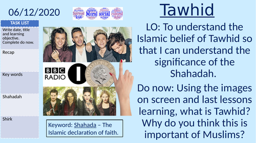 Tawhid - Islam | Teaching Resources
