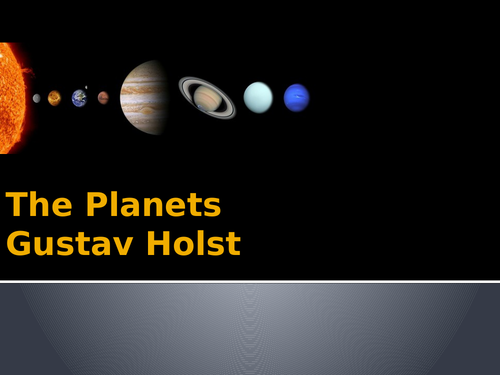 Ks3 Music 'The Planets Holst' Sow & Resources | Teaching Resources