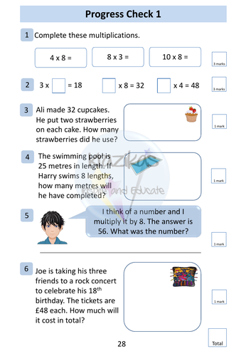 Multiplication: AQA Entry Level 3 Maths | Teaching Resources
