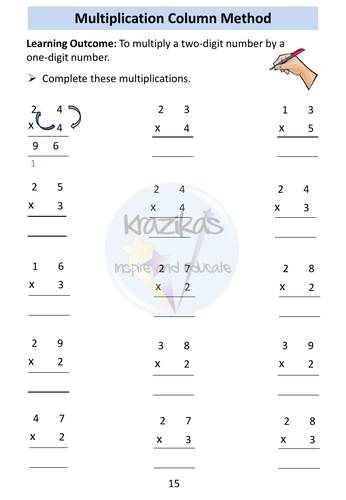 Multiplication: AQA Entry Level 3 Maths | Teaching Resources