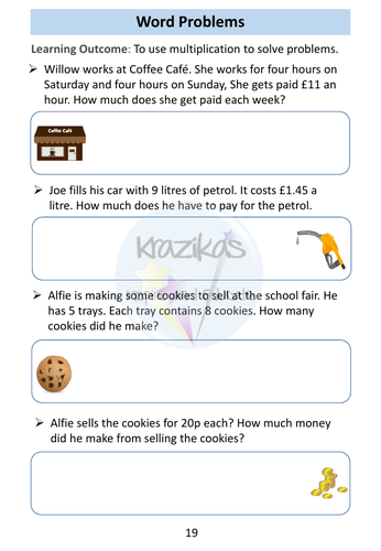 Multiplication: AQA Entry Level 3 Maths | Teaching Resources