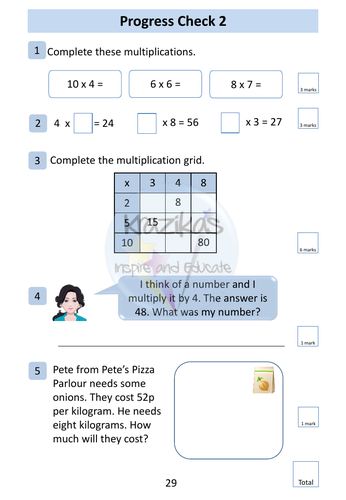 Multiplication: AQA Entry Level 3 Maths | Teaching Resources