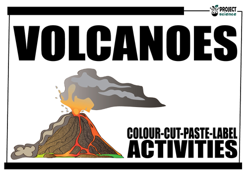 Volcanoes Activities [Cut and Paste] | Teaching Resources