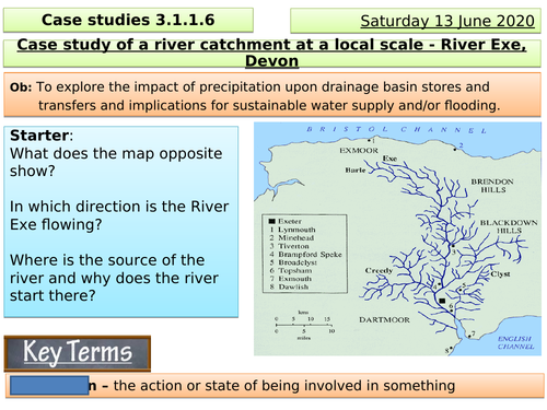 Case study - River Exe (AQA A Level) | Teaching Resources Case study - River Exe (AQA A Level) | Teaching Resources
