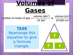 Lesson 4: Calculating the Volumes of Gases | Teaching Resources