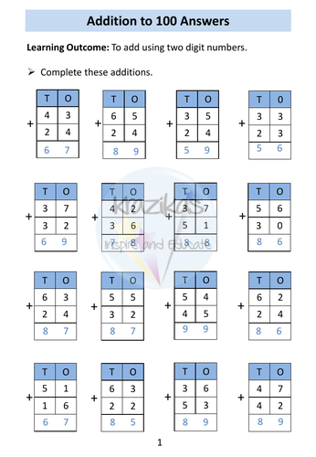 Addition to 1000: AQA Entry Level 3 Maths | Teaching Resources