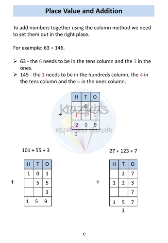 Addition to 1000: AQA Entry Level 3 Maths | Teaching Resources