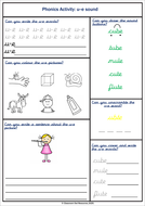 Phonics Powerpoint & Worksheet - u-e sound | Teaching Resources