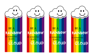 Rainbow Bookmarks | Teaching Resources