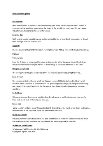 Over 50 Phonic, spelling and reading Games for multisensory programmes ...