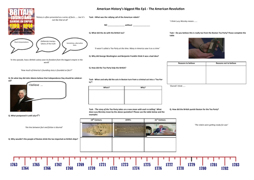 BBC -American History's Biggest Fibs with Lucy Worsley - The American ...