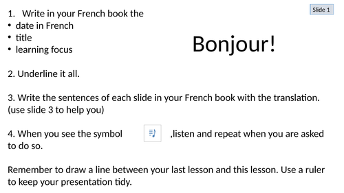 La fête de la musique | Teaching Resources