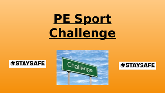PE Challenge | Teaching Resources