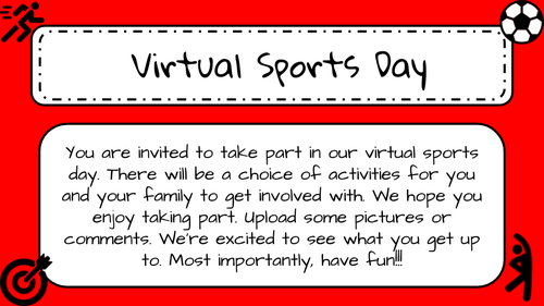 Virtual Sports Day | Teaching Resources