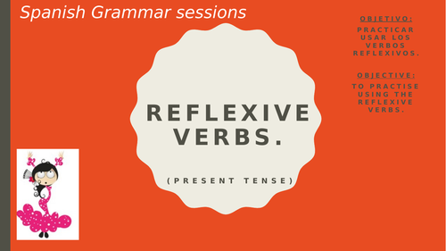 Spanish Reflexive Verbs Presentation | Teaching Resources
