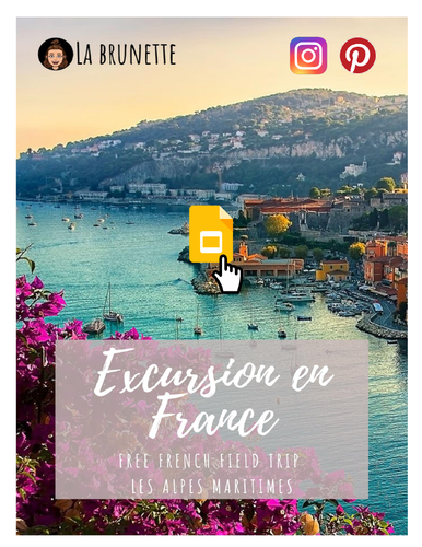 Free French Virtual Field Trip - les Alpes Maritimes | Teaching Resources