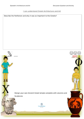 Ancient Greek Architecture | Distance Learning | Audio & Comprehension ...