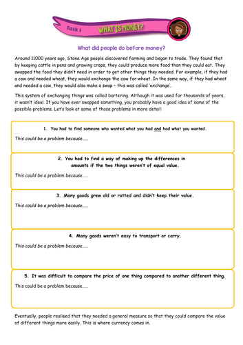 Money PSHE - Introduction | Teaching Resources