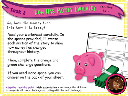 Money PSHE - Introduction | Teaching Resources