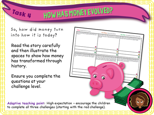 Money PSHE - Introduction | Teaching Resources