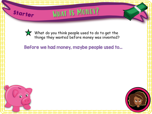 Money PSHE - Introduction | Teaching Resources