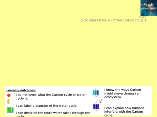 Carbon & Water Cycle Science Doodle Notes | Teaching Resources