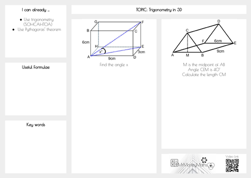 Trigonometry in 3D | Teaching Resources