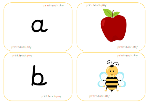 Phonetic Alphabet Matching Flashcards | Teaching Resources